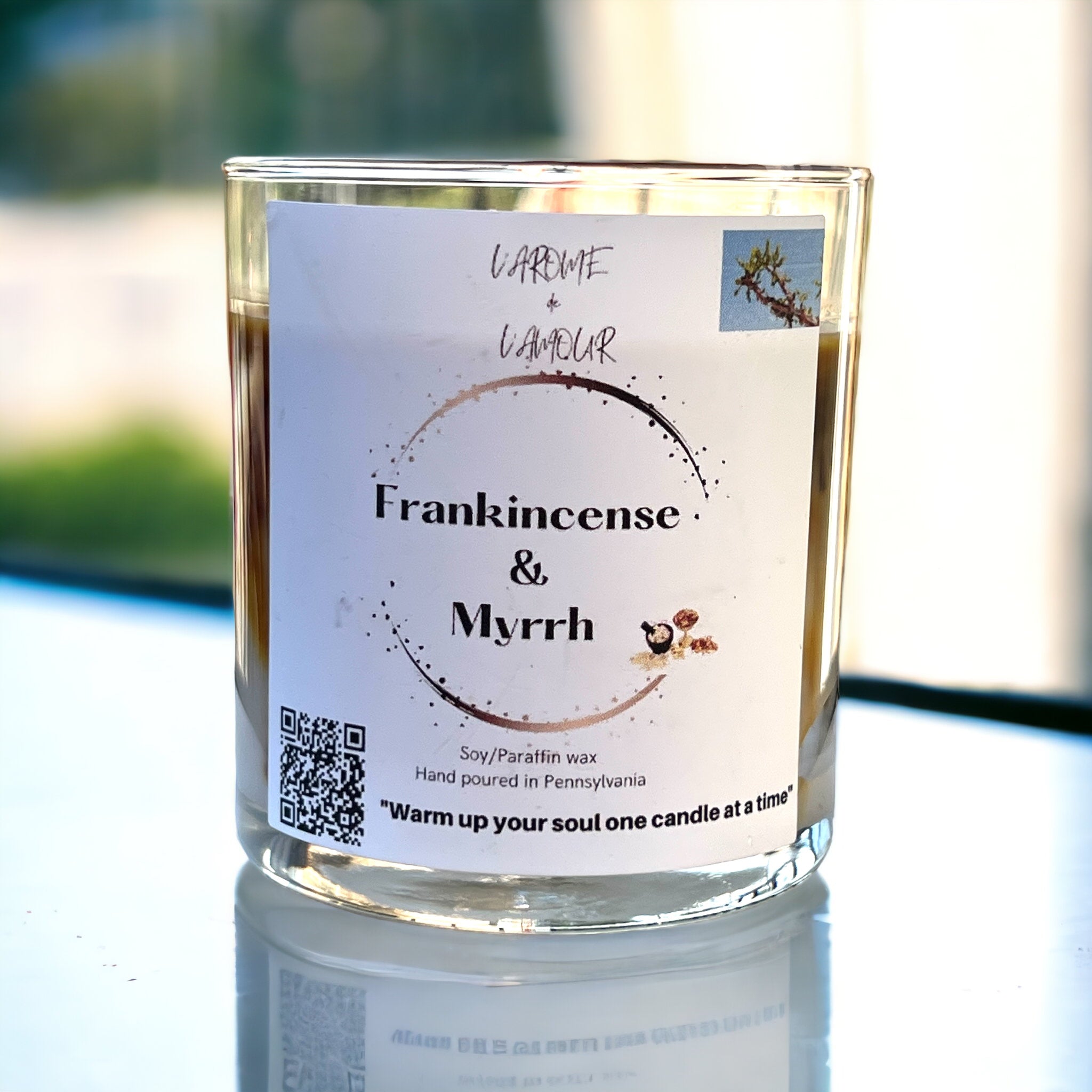 Frankincense and Myrrh candle – L'arome de L'amour candles